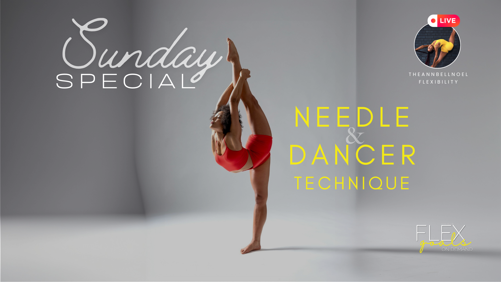 DANCER & NEEDLE (Part 1) – THE TECHNIQUE – FLEX GOALS ON DEMAND